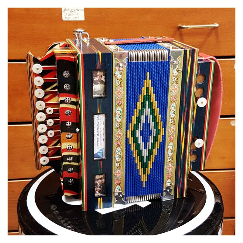 Di Leonardo ch01 organetto 2 bassi lumiere in sol flautato | Organetti ...