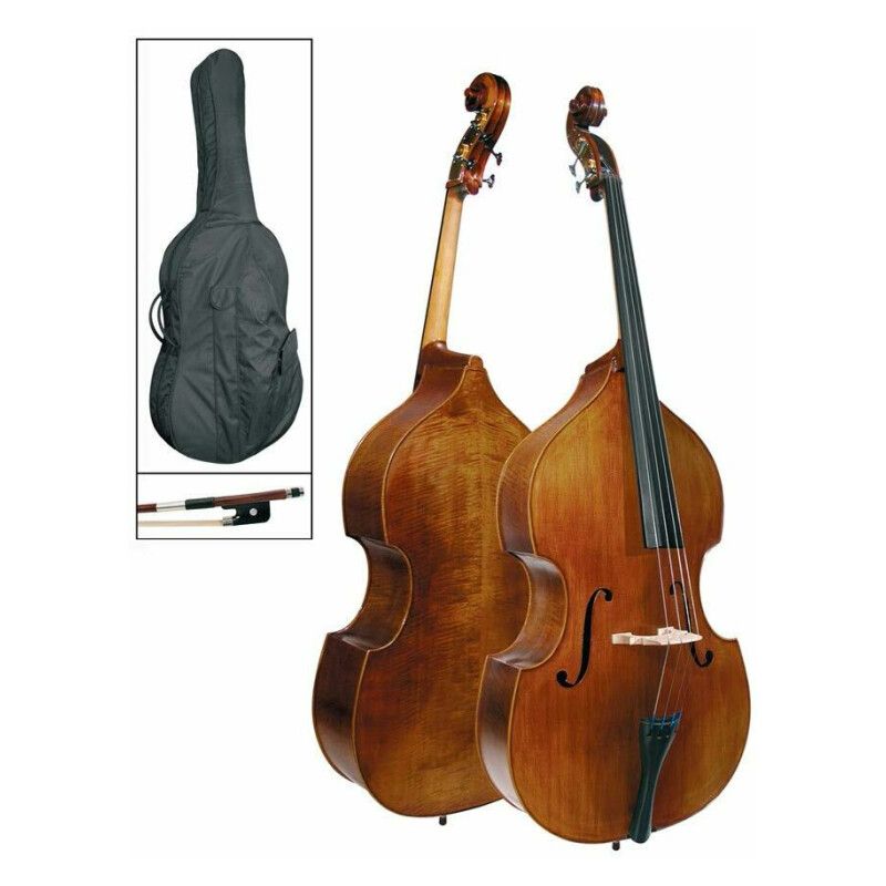 Schneider contrabbasso 3/4, totalmente in massello, tastiera in ebano ...
